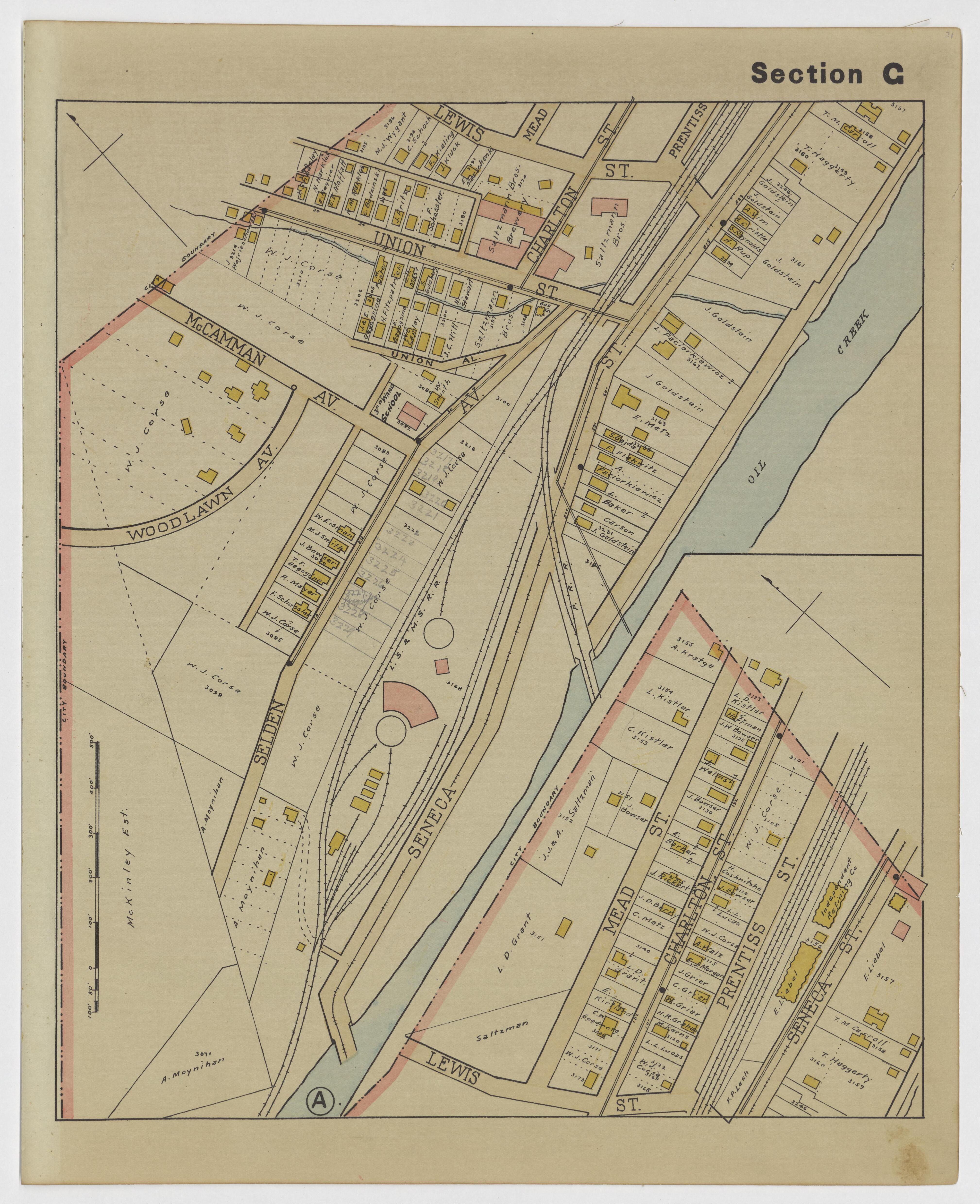 Old Map of , Howard County, Pennsylvania [1915] Image 11 of New Atlas ...