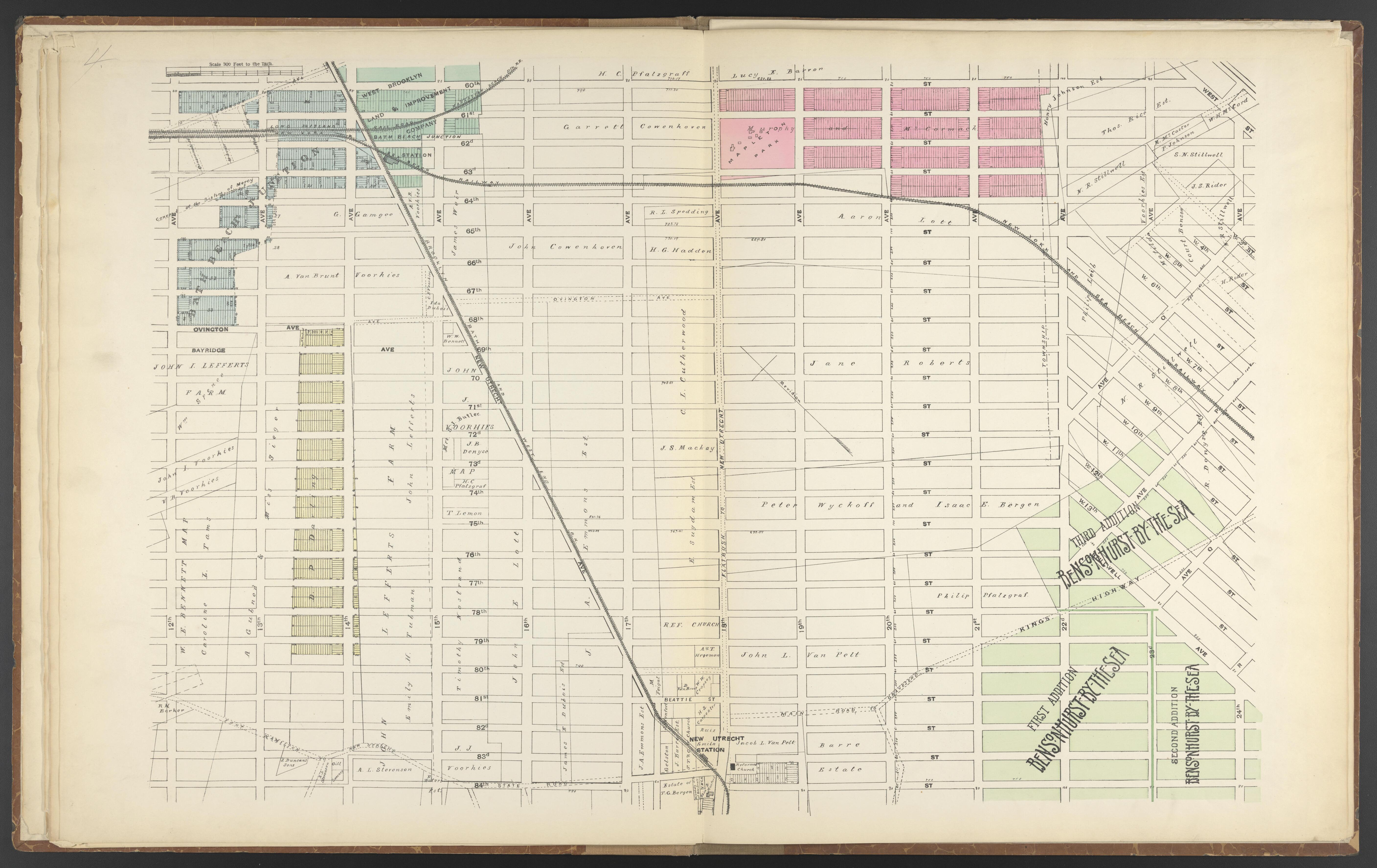 Old Map of , Mercer County, New York [1887] Image 7 of Atlas of New ...