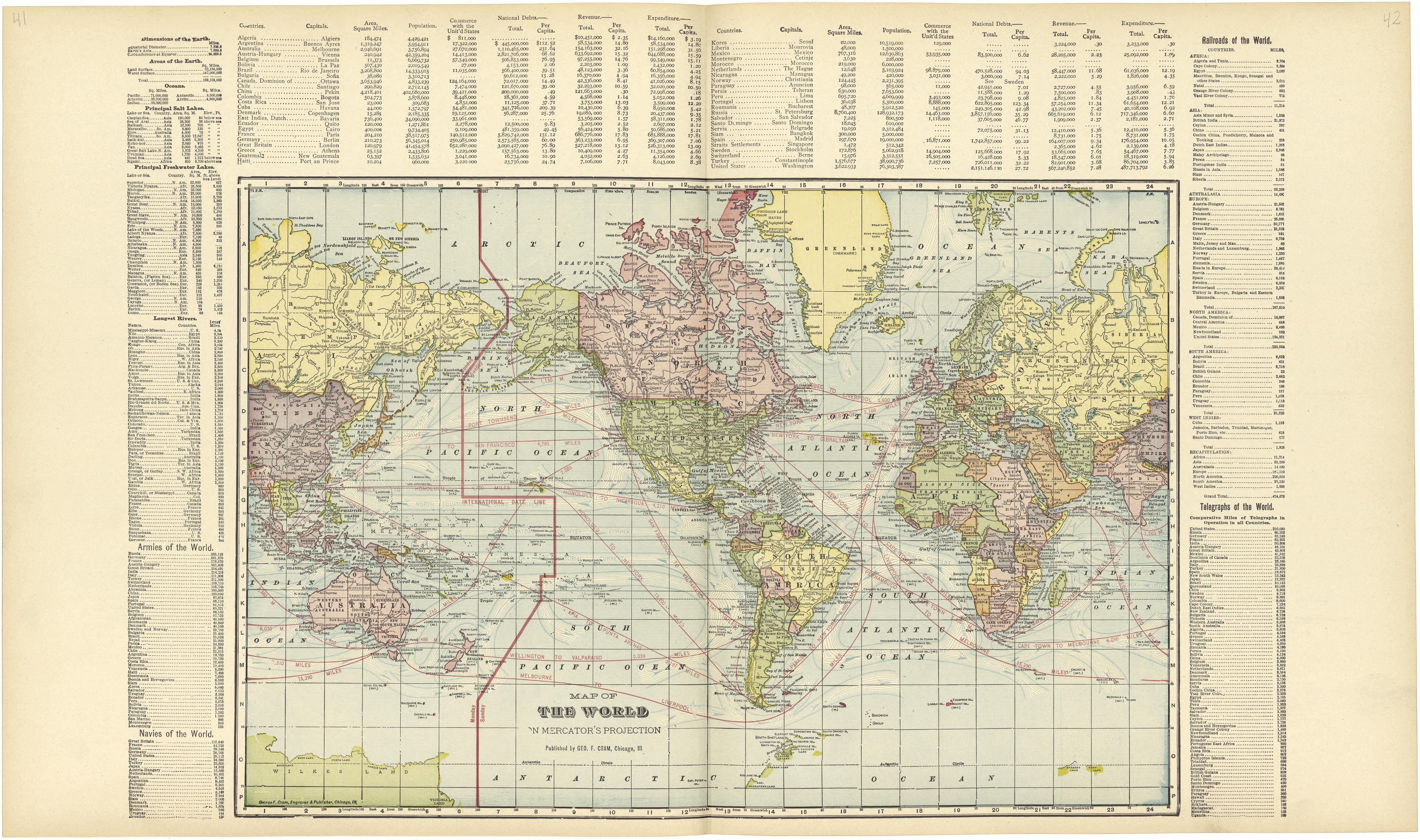 Old Map of , Kansas, Rawlins County [1906] Map of the World On Mercator ...