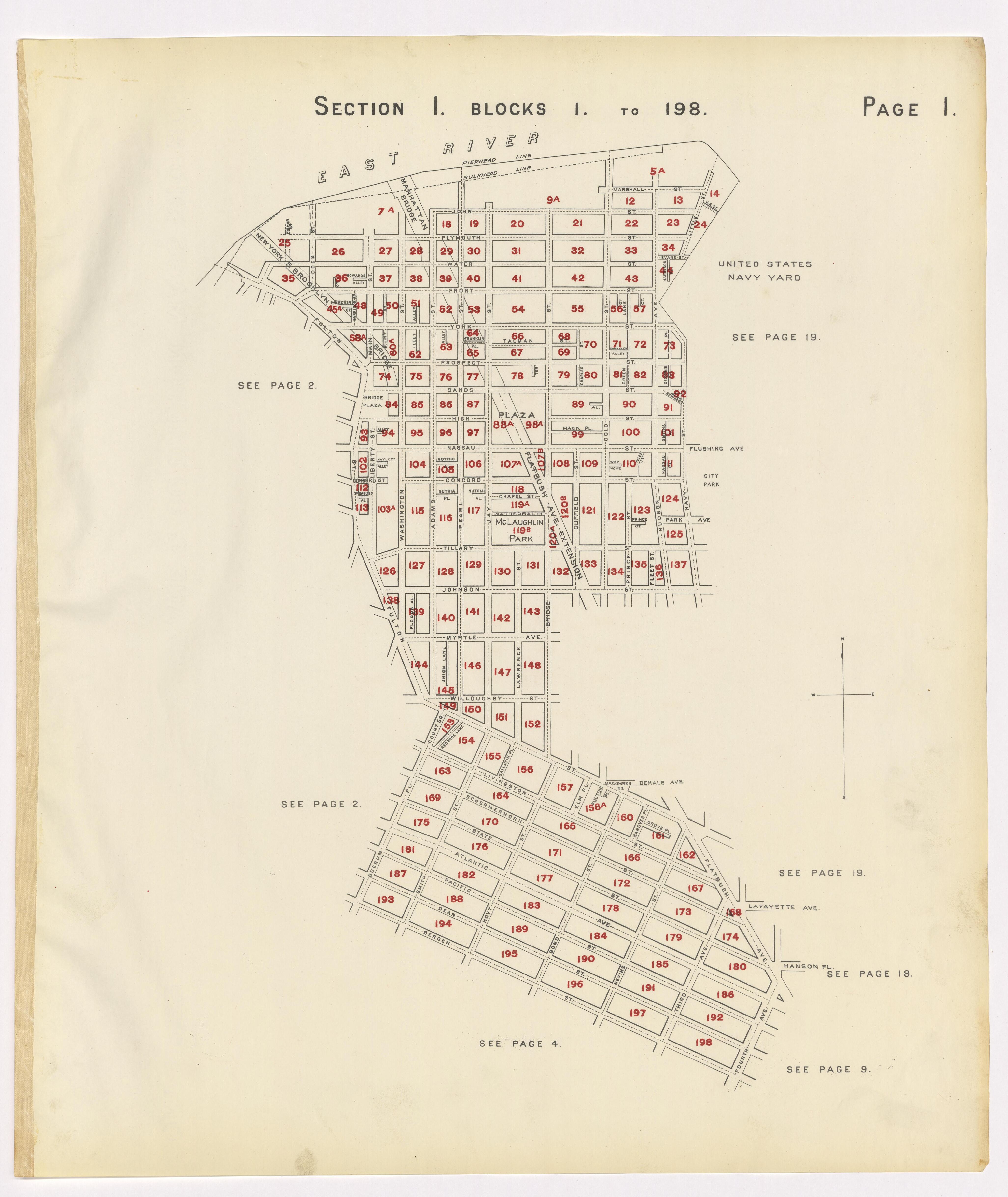 Old Map of Kings County, New York, [1910] Image 5 of the Land Map of ...