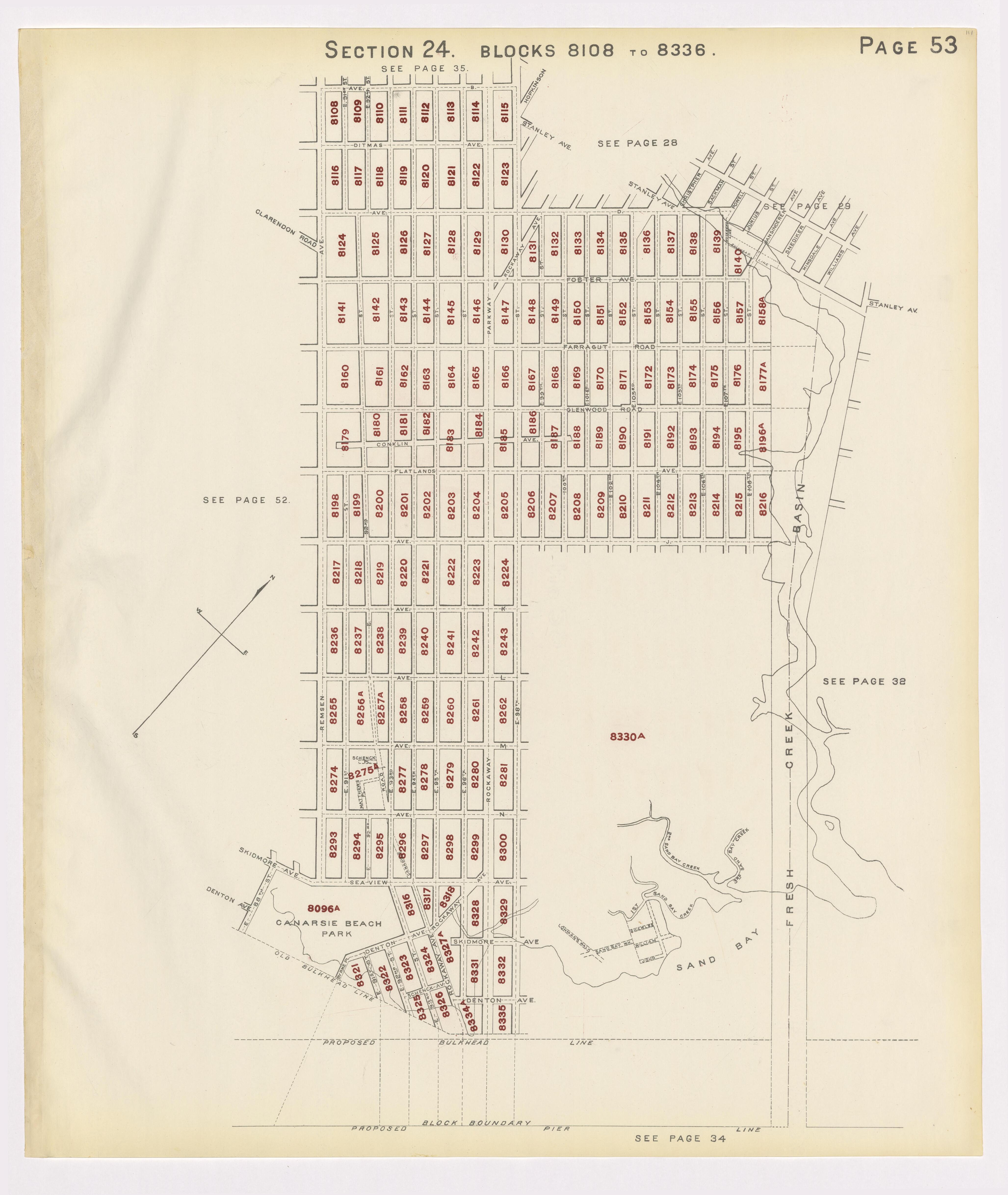 Old Map of Kings County, New York, [1910] Image 57 of the Land Map of ...
