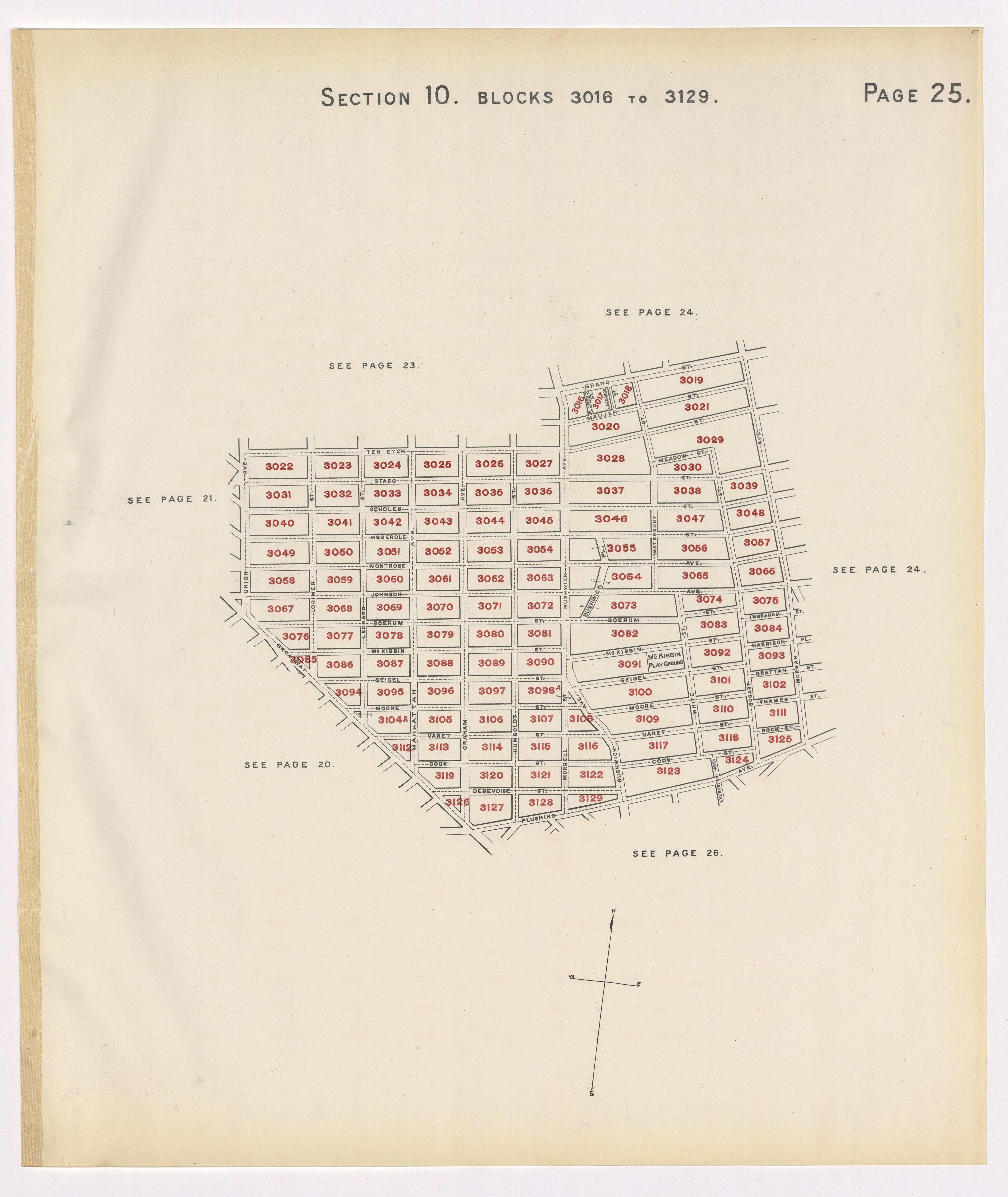 Old Map of Kings County, New York, [1910] Image 29 of the Land Map of ...