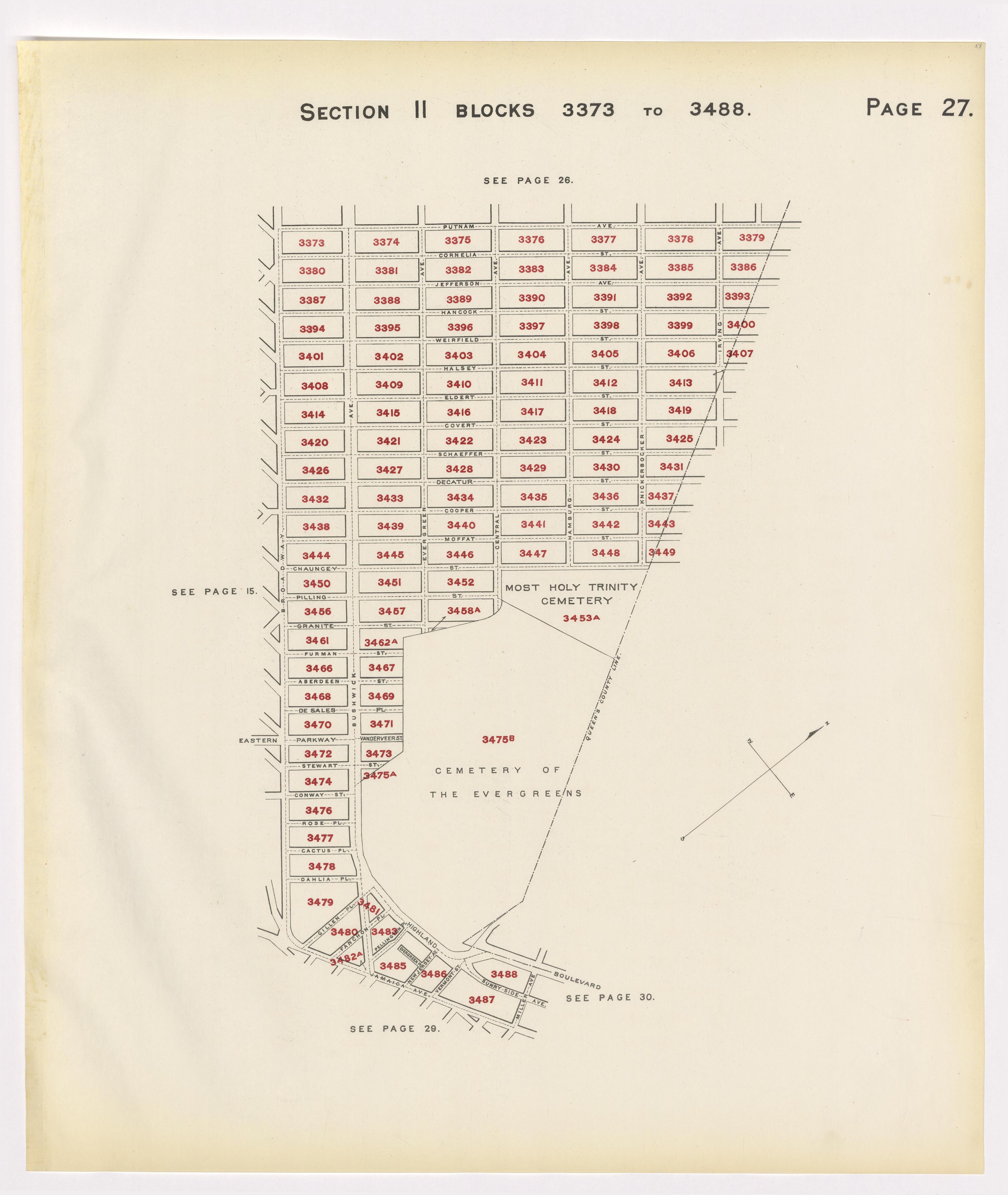 Old Map of Kings County, New York, [1910] Image 31 of the Land Map of ...