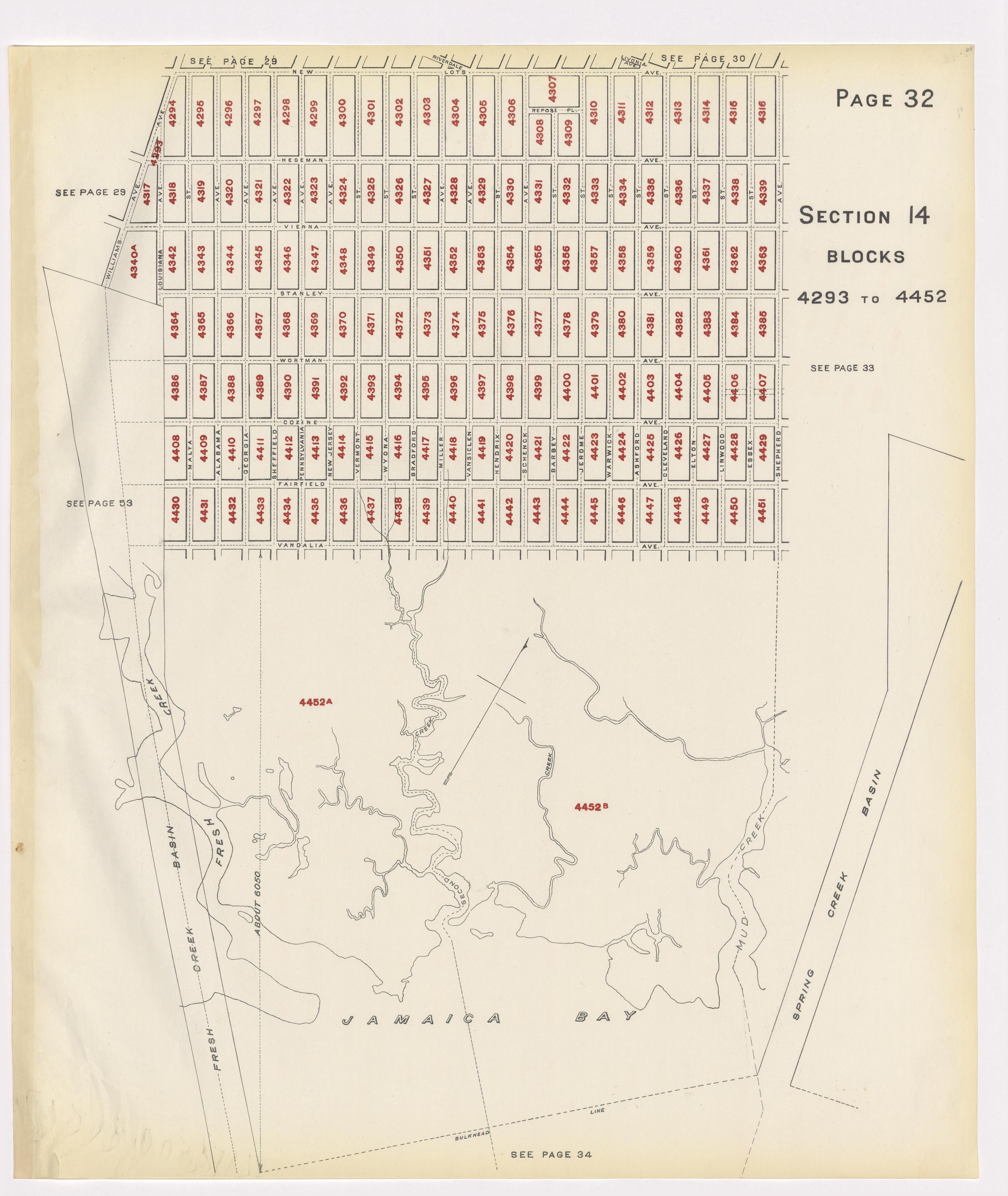 Old Map of Kings County, New York, [1910] Image 36 of the Land Map of ...